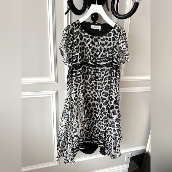 Yves Saint Laurent | Dresses | Ysl Leopard Print Dress | Poshmark